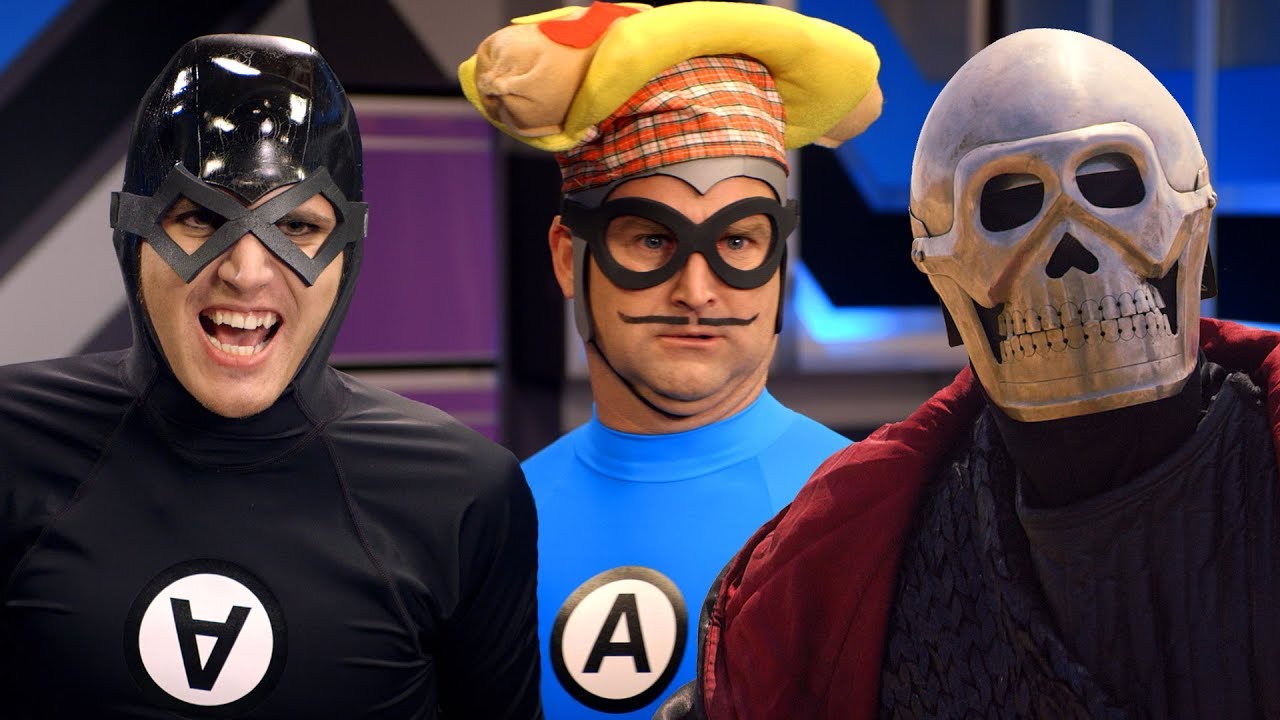 The Anti-Bats! - Mikey and Gerard Way with Martin Starr - Full Episode ...