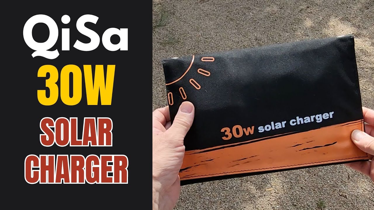 QiSa 30W Solar Charger Review - YouTube