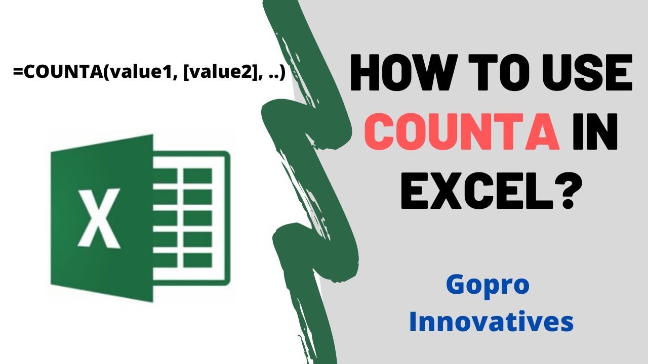 How To Use COUNTA In Excel YouTube how-to-use-counta-in-excel-youtube