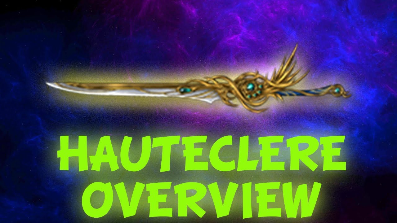 CSN:S Hauteclere Overview - a Sword that summon a Portal - YouTube
