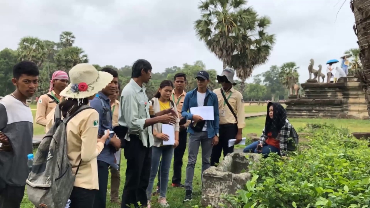 Angkor Explorers | Angkor training tour guide - YouTube