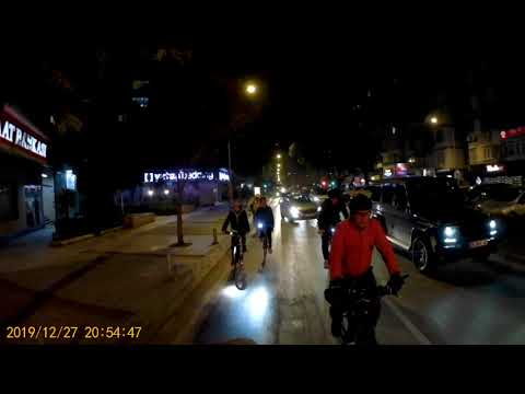 Kask kamerası İZMİR CRİTİCAL MASS 118. Aralık 27.12.2019video.9.