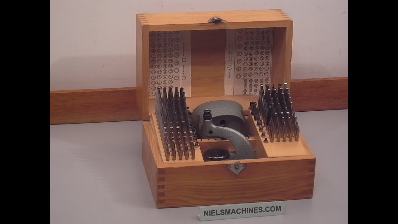 Boley Staking tool 173gA Triebnietmaschine - YouTube