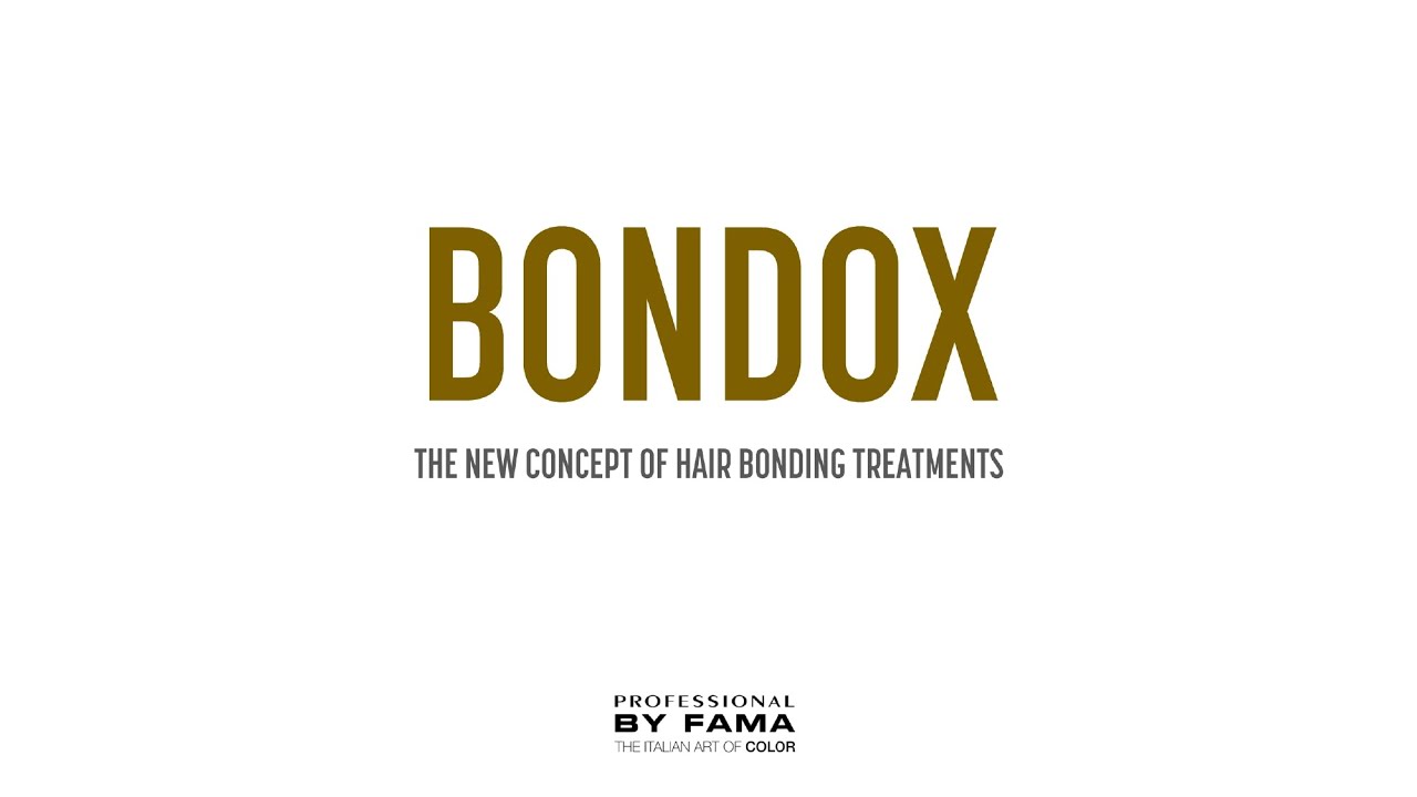 BONDOX - THE NEW CONCEPT OF HAIR BONDING TREATMENTS BY PBF - YouTube