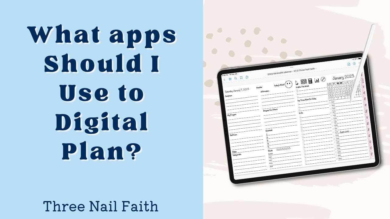 What App Should I Use To Digital Plan Digital Planning Tutorial What App Should I Use To Digital Plan Digital Planning Tutorial