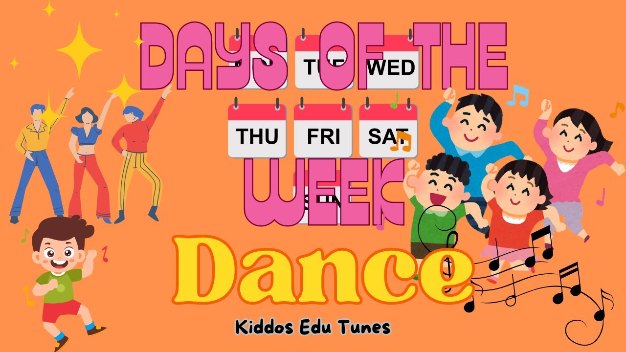 🎶 Days of the Weekdance | Fun Kids Educational Song 🎶 - YouTube