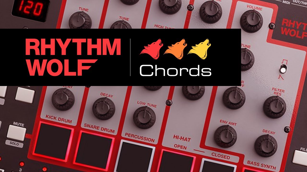 AKAI Rhythm Wolf 2022 🐺 [ Lush chords with a looper pedal ] - YouTube