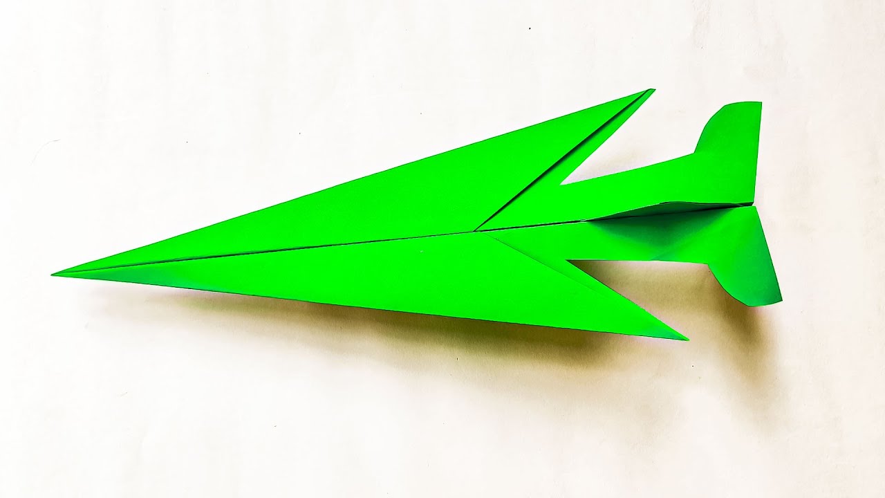 Best origami paper jet easy | kagaj ka aeroplane kaise banate hain ...