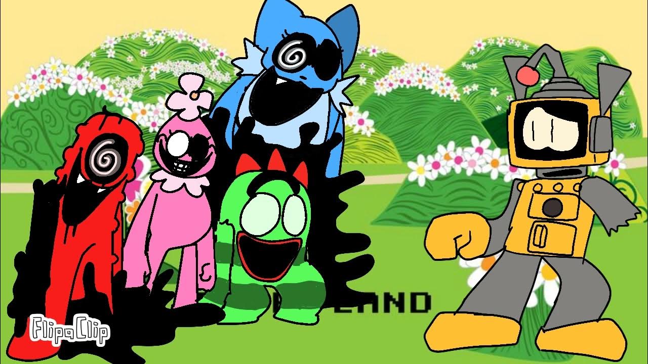 Crumbling Crossovers EP3: Short Circuit - Broken+Strings - FNF concept ...