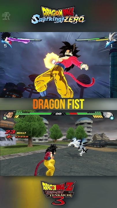 Goku & Vegeta SSJ4(GT) Comparison | Dragon Ball: Sparking! Zero & Dragon Ball: Z Budokai ...