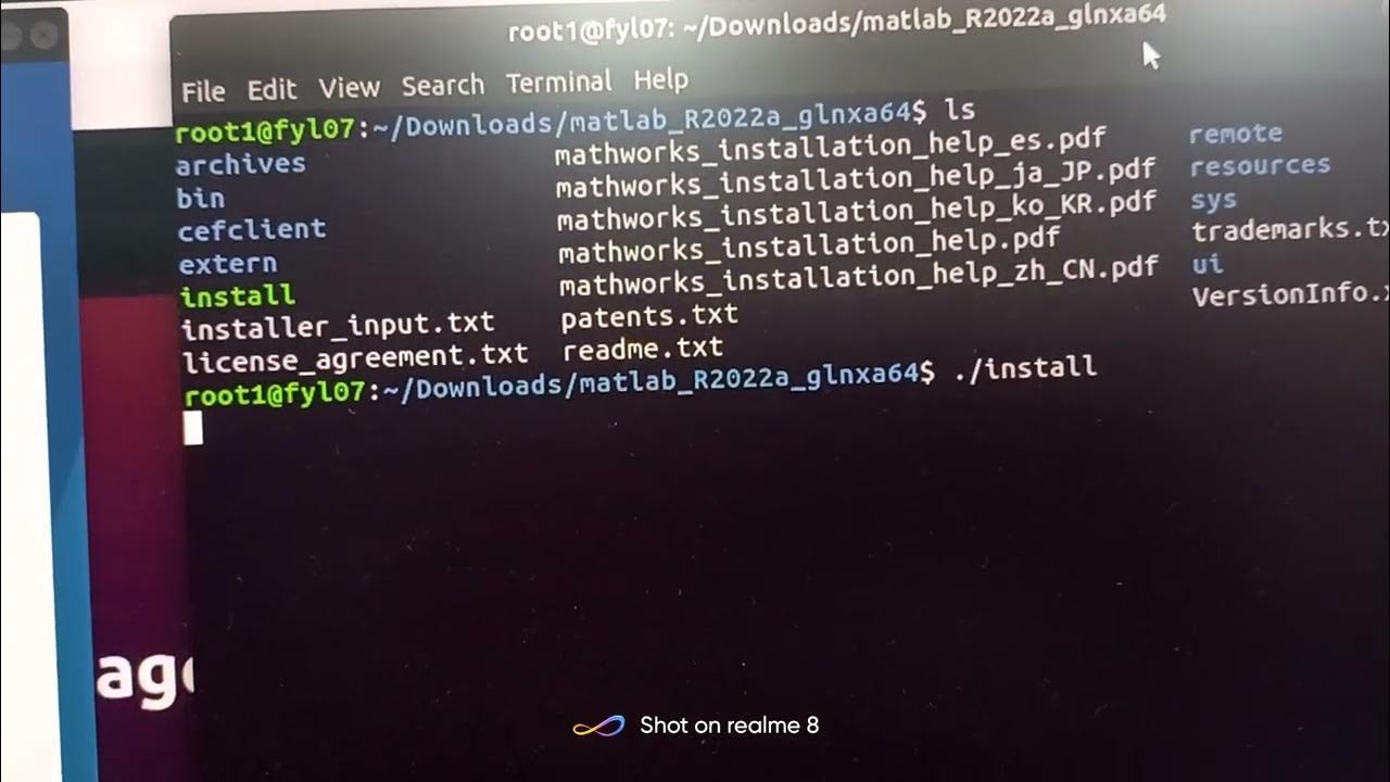 Matlab installation in ubuntu - YouTube