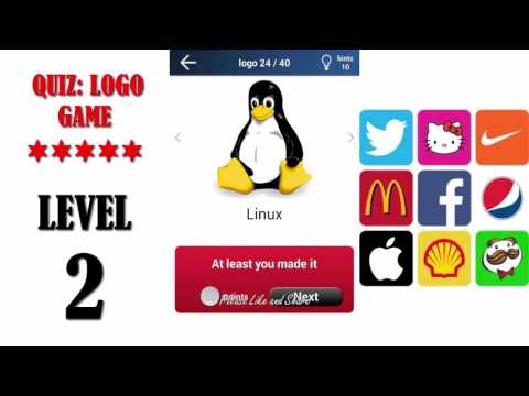 Quiz: Logo Game Level 2 - All Answers - Walkthrough ( By Lemmings at work )