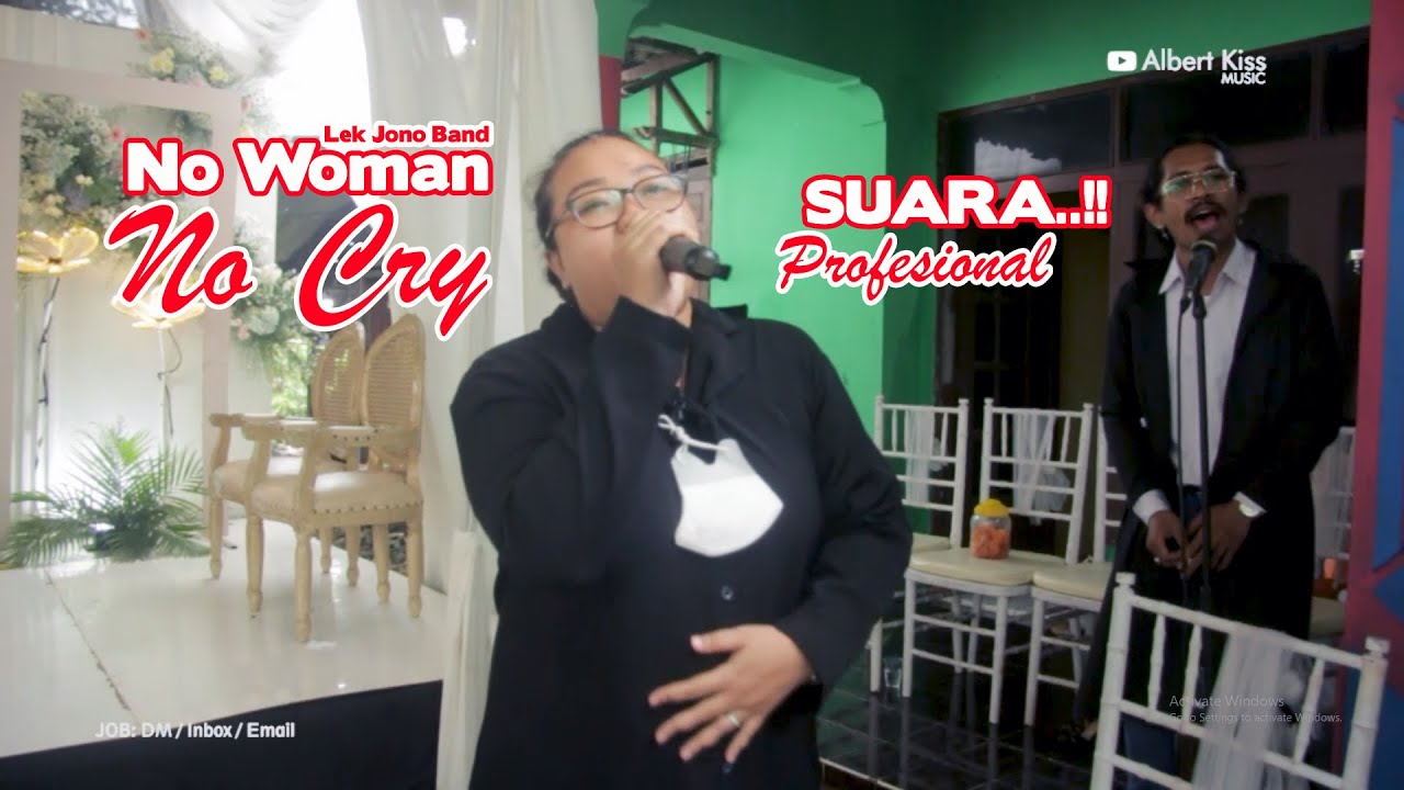 Live - NO WOMAN NO CRY..!! Lek Jono Band - Sahid & Risma - YouTube