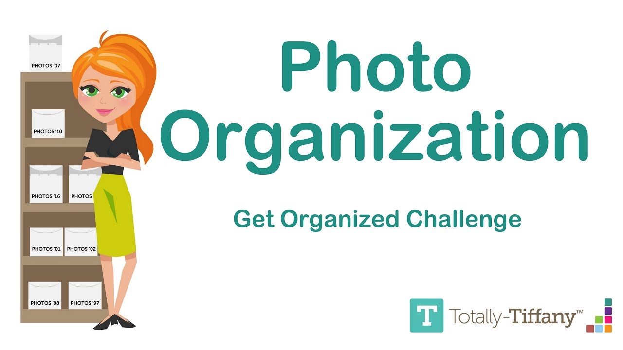 Get Organized Challenge - Photo sorting challenge - YouTube