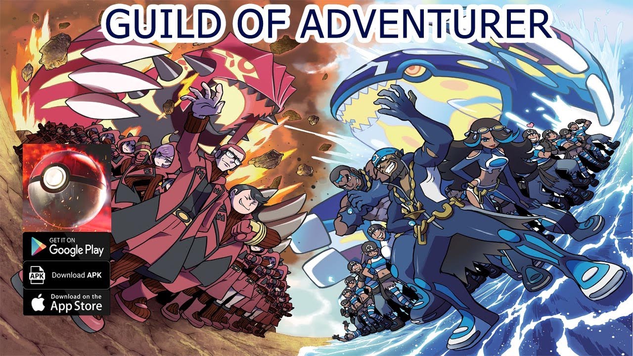 Guild of Adventurer Gameplay - Pokemon RPG Android APK - YouTube