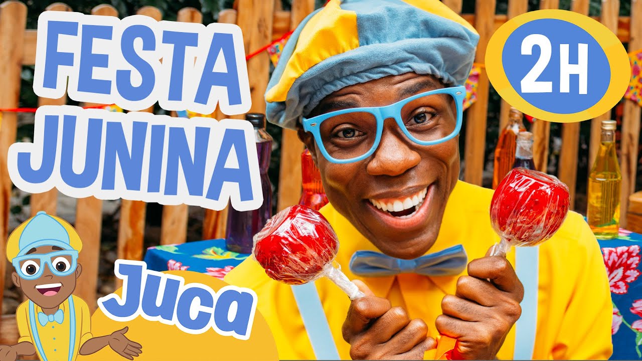 Juca faz pipoca e dança quadrilha na festa junina! | MARATONA DO JUCA ...