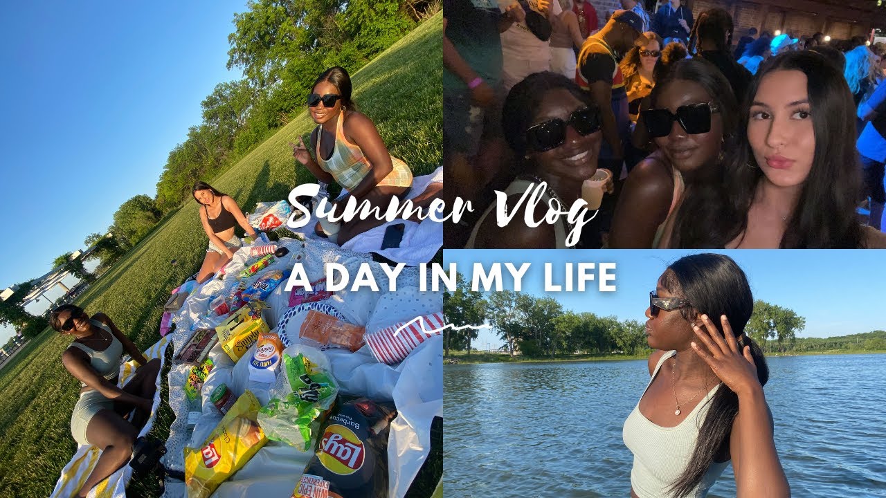 The perfect SUMMER VLOG: picnic, paddle boating and more - YouTube