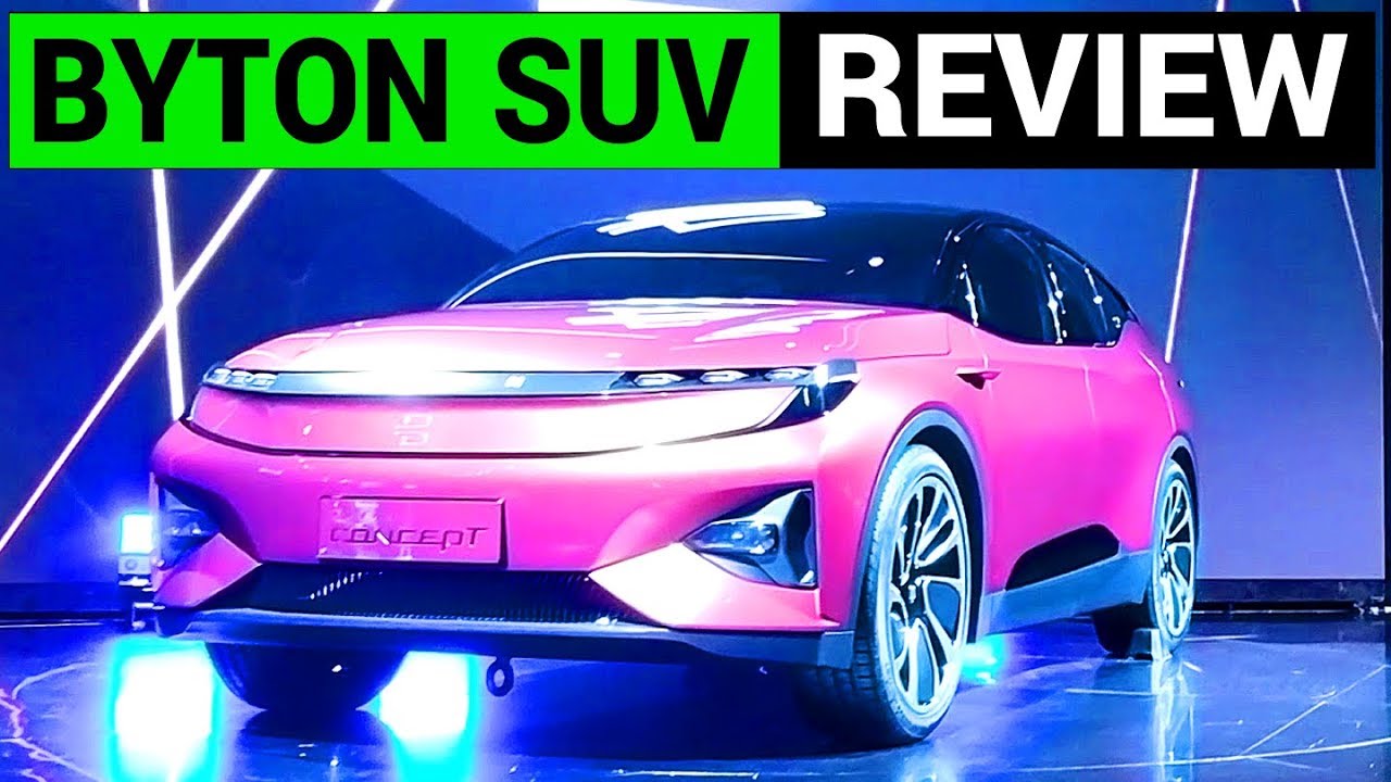 Byton Electric Car Review: SUV of the Future - YouTube