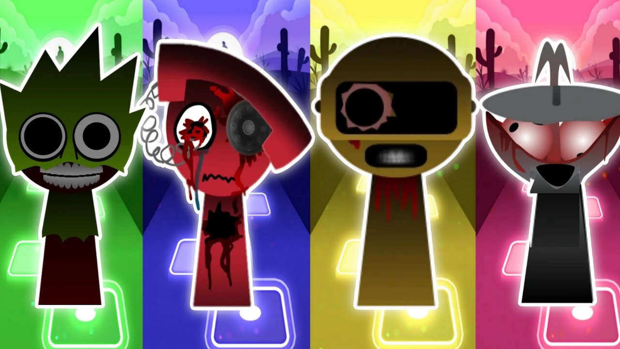 INCREDIBOX SPRUNKI ANIMATION COVER SPRUNKI Song TILES HOP MUSIC PARTY # ...