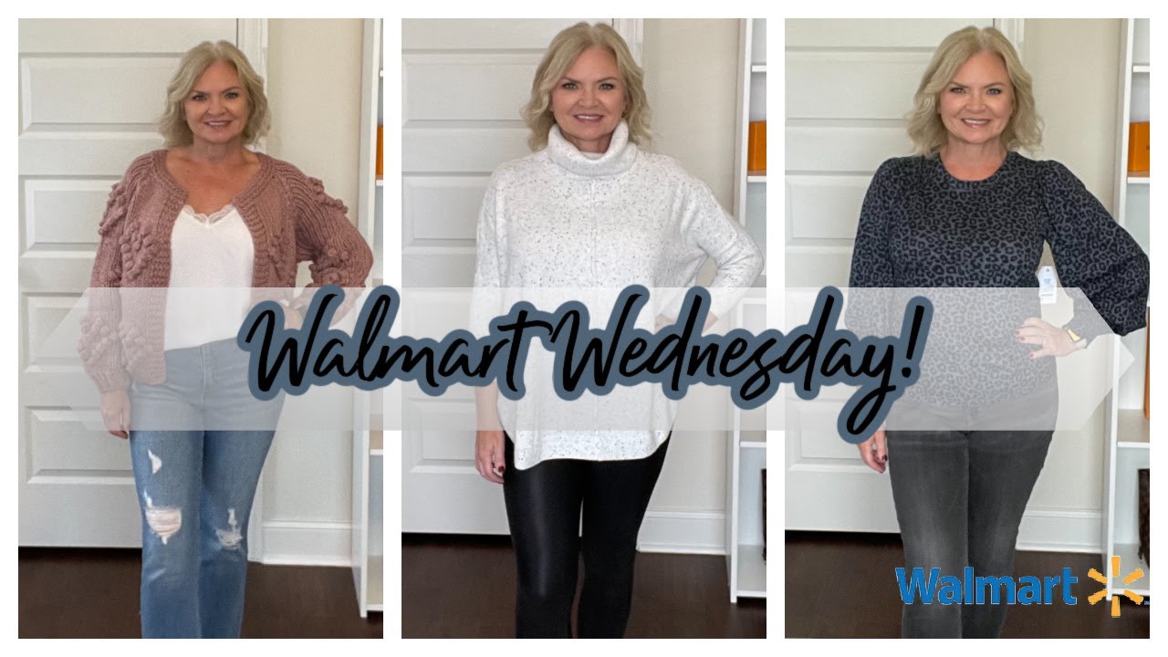 Walmart Wednesday! / Trendy FALL Looks / Over 40 - YouTube