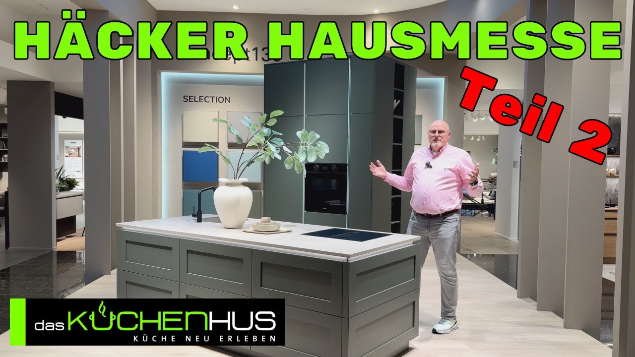 Küchenmesse 2025 Neuheiten und Trends für 2026 bei Häcker Teil 2! - YouTube