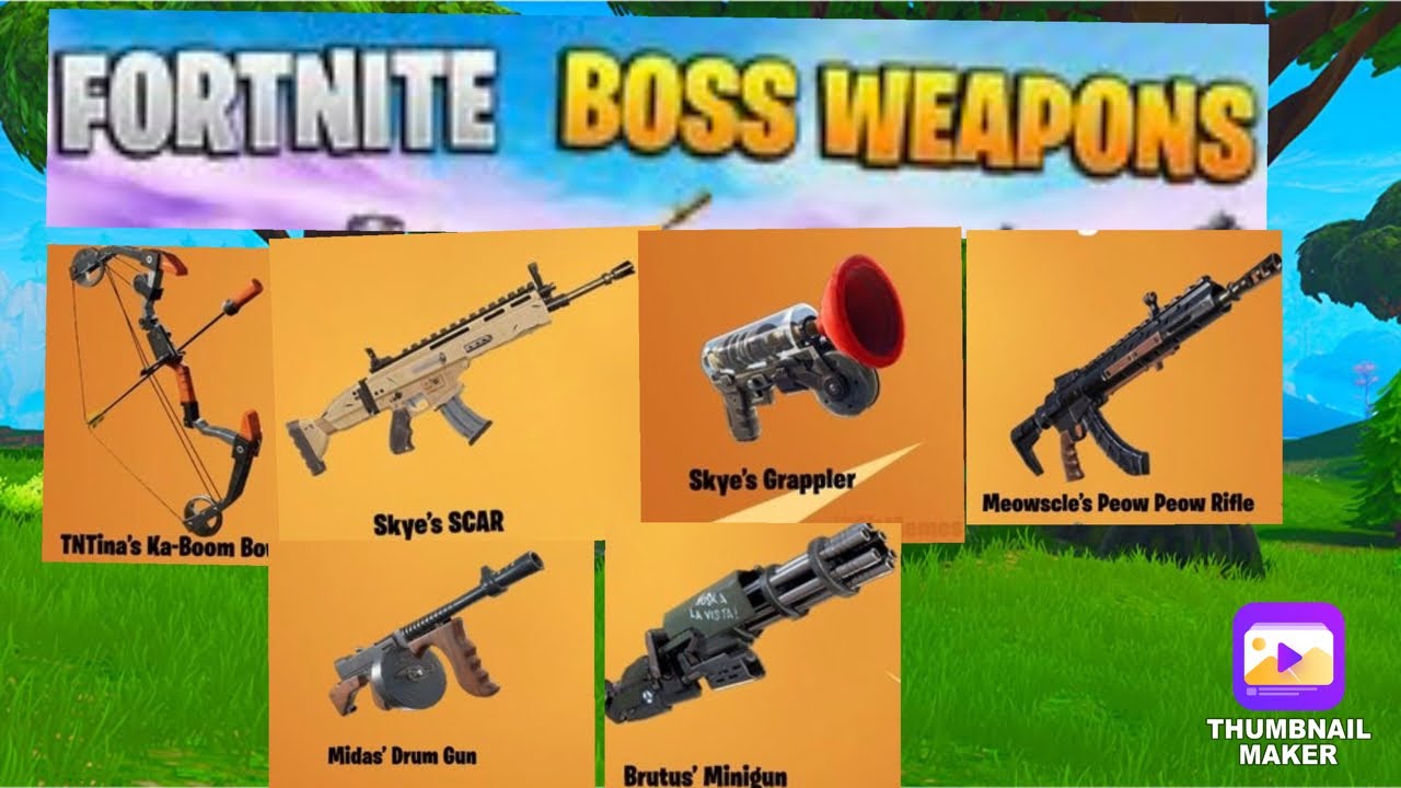 Random Boss Challenge - Fortnite - YouTube