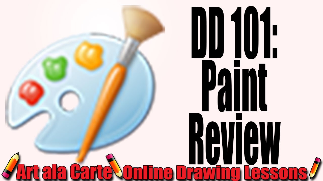 Digital Drawing 101 Paint Review - YouTube