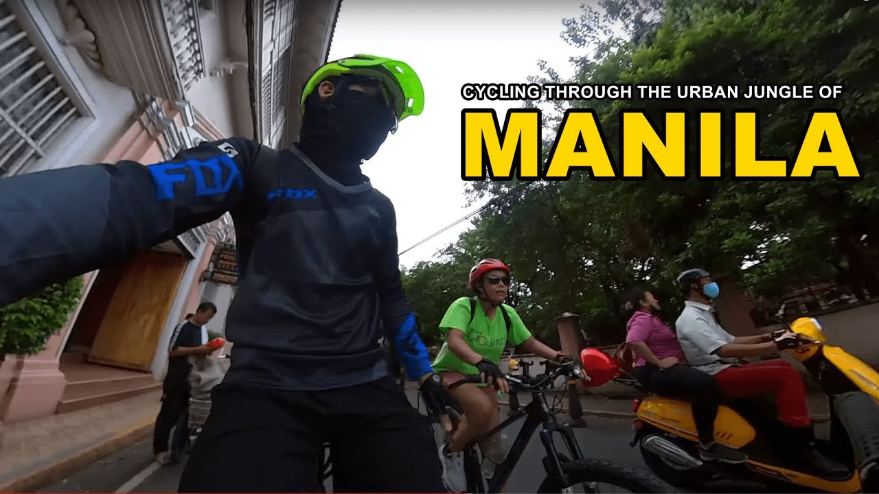 Cycling Through the Urban Jungle of Manila - YouTube