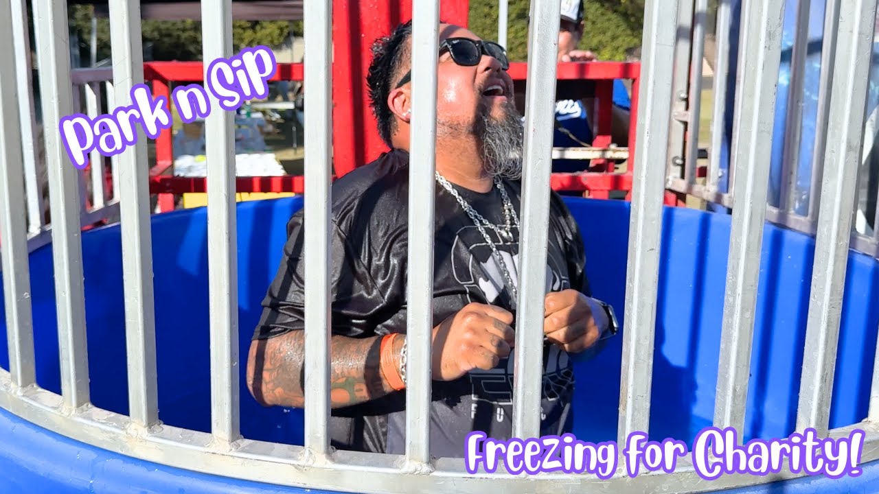 Taking the Plunge for Charity! 🎯💦 (Epic Dunk Tank Challenge) - YouTube