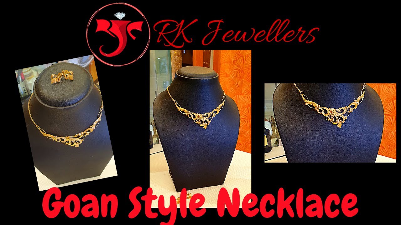 BEAUTIFUL GOAN NECKLACE INDO PORTUGESE DESIGN BY RK JEWELLERS GOAS BEST ...