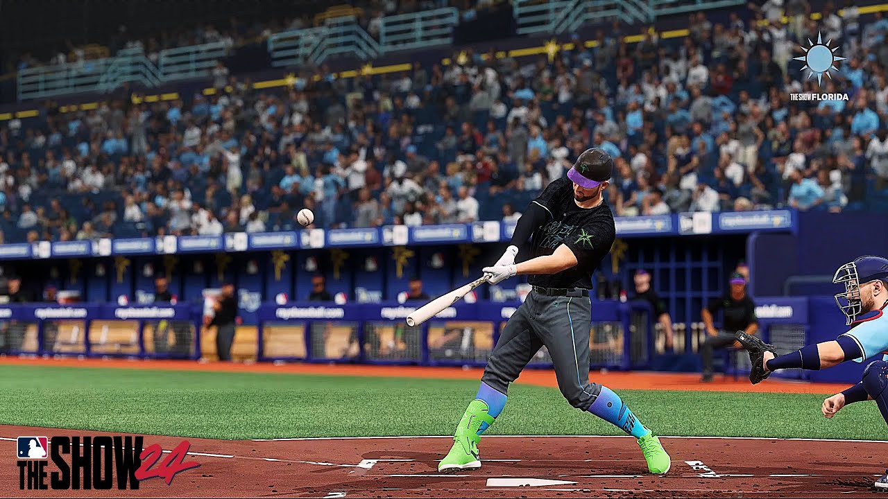 Tampa Bay Rays City Connect Jerseys! - MLB The Show 24 Blue Jays vs ...