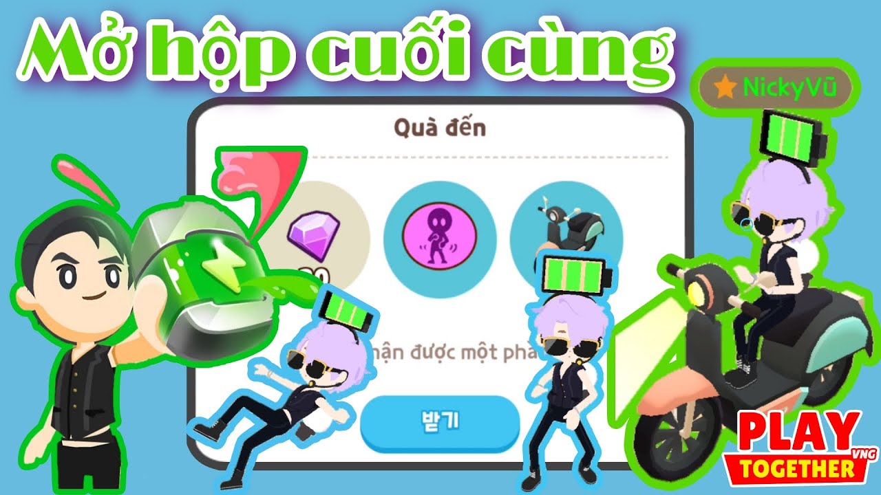 Play Together | Nicky Vũ unbox hộp cuối event Nạp năng lượng và cái kết ...