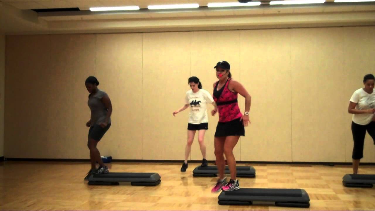 Korie's Advanced Step #1 with the girls - YouTube