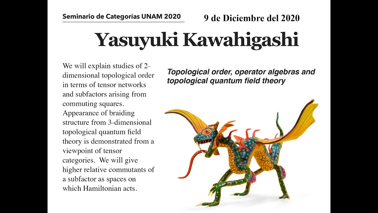 Topological order, operator algebras and topological quantum field ...