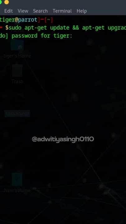 Update Your Linux using Terminal Prompts | Parrot Security OS | How to Update Linux without ...
