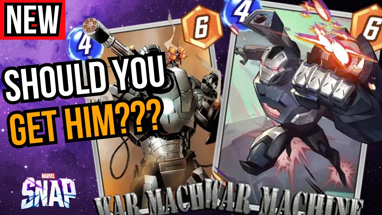 Marvel Snap WAR MACHINE Review And Analysis - YouTube