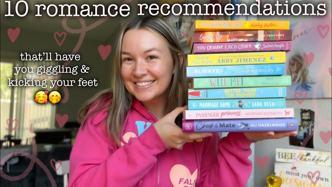 10 Romance Book Recommendations 💝 cute, sweet, lighthearted romance ...