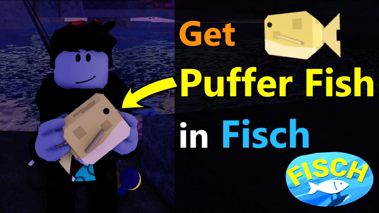 How to get Pufferfish in Fisch Roblox | Pufferfish Location #roblox # ...