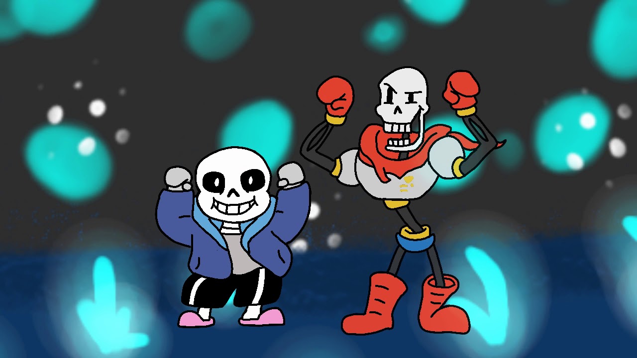 Sans and Papyrus dancing! (Undertale short Animation) - YouTube