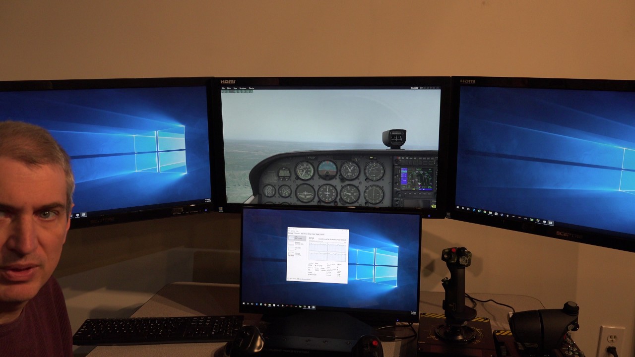 X Plane 11 Multi Core CPU Utilization - YouTube