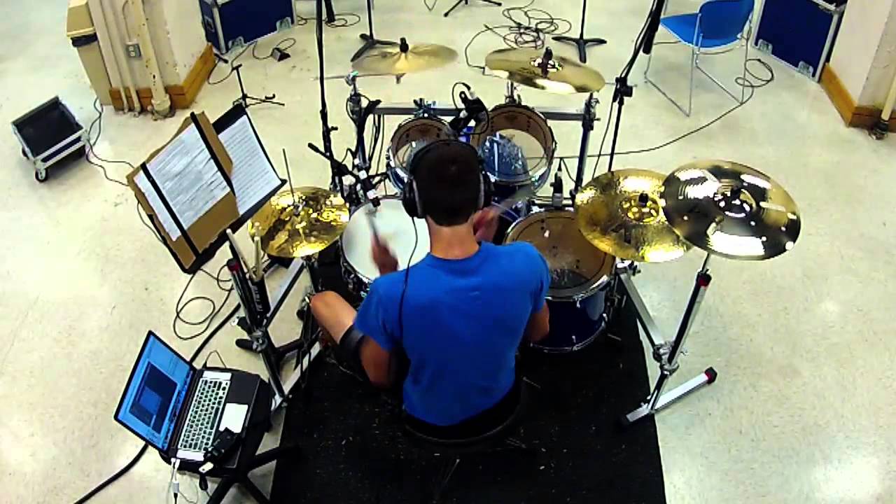 Dubstep Drumming Performance 2 - Drumless Track - YouTube
