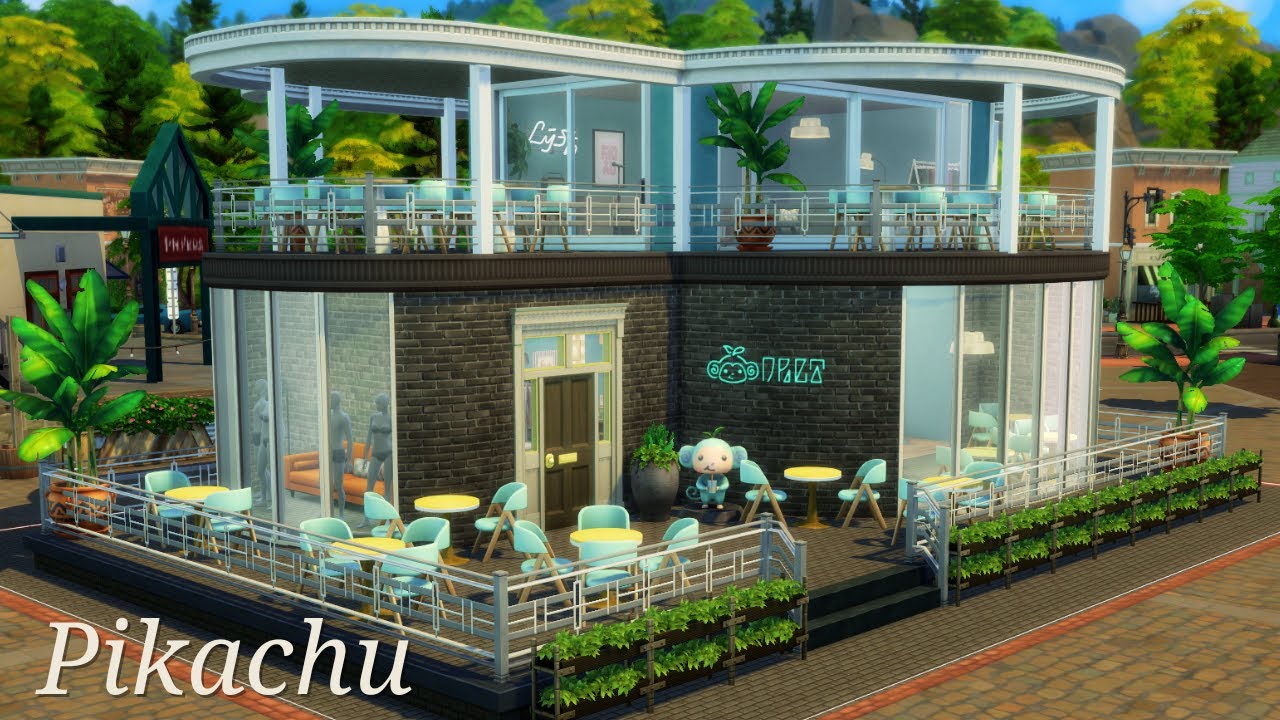 #0025 Pikachu || Pokémon Build Series || Sims 4 Build - YouTube