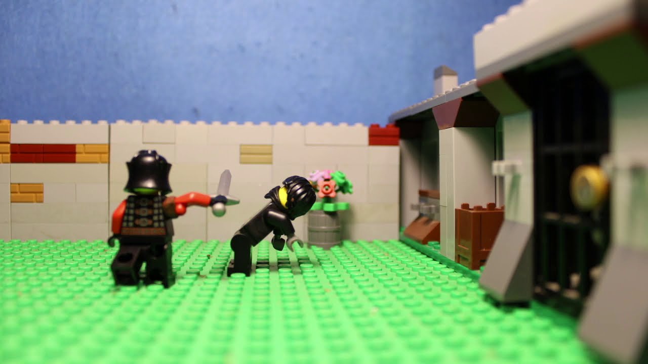 Fight # 3 LEGO stop motion animation - YouTube