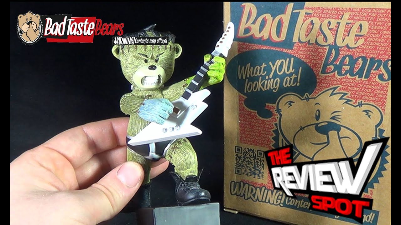 Collectible Spot - Bad Taste Bears Frankie - YouTube