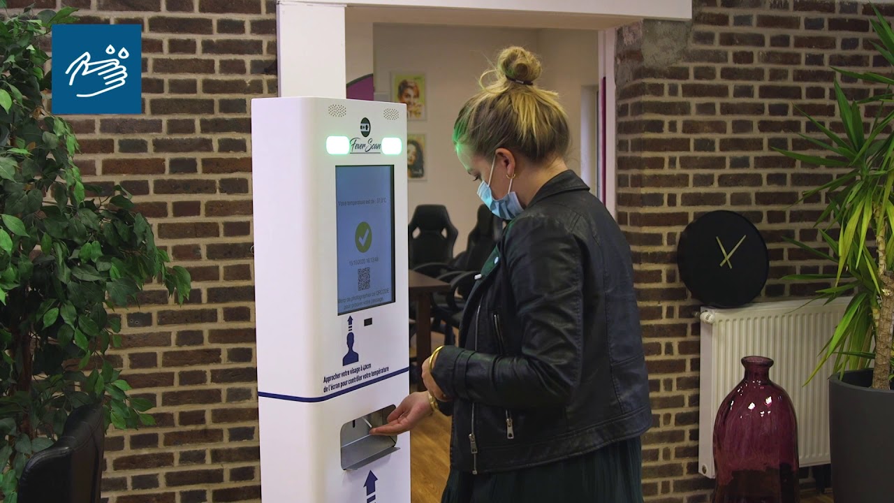 FeverScan, la borne de sécurité sanitaire de Global Multimedia ...