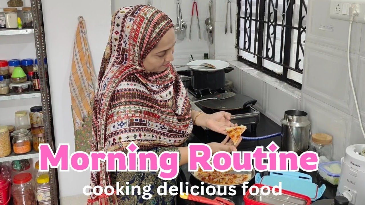 Our morning routine | my weight loss routine | cooking delicious food ...