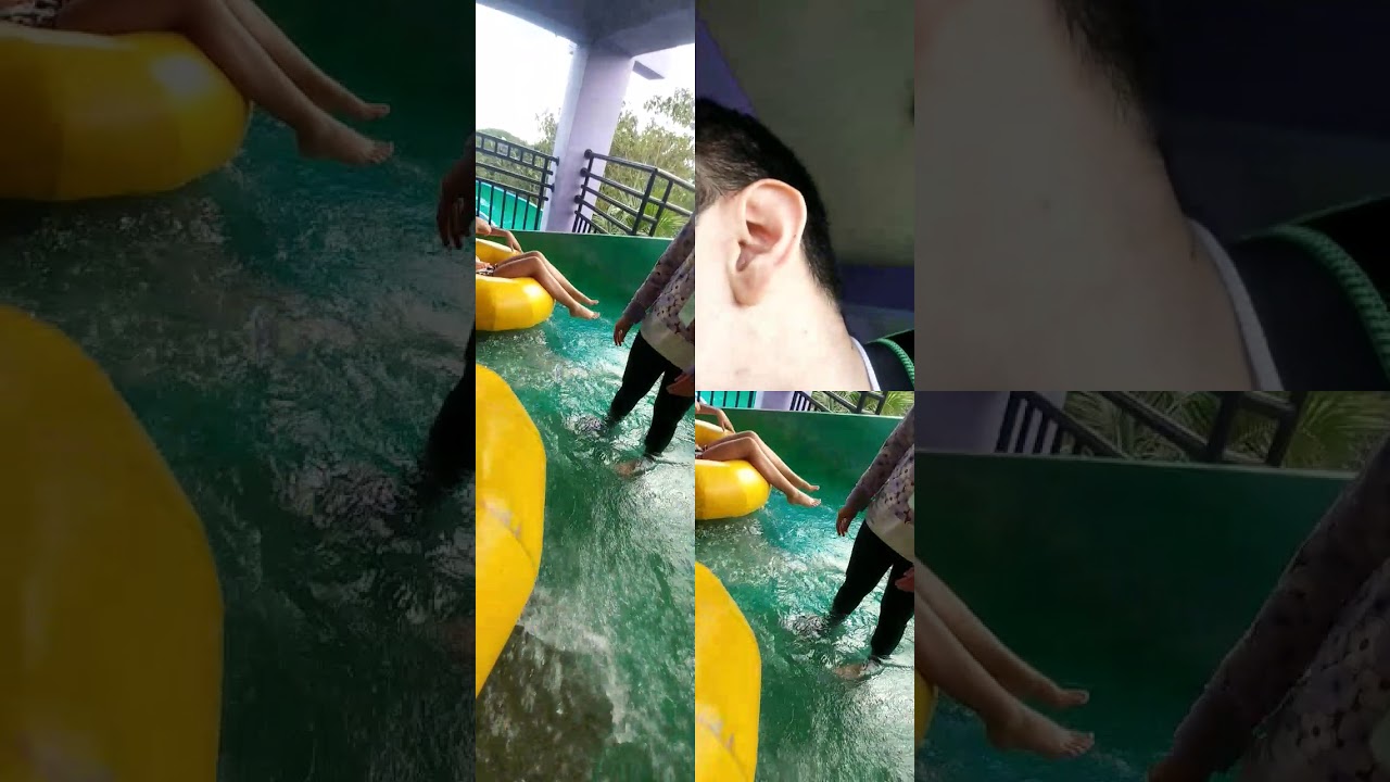 Super fun at "Super 8" Swimming pool slide :D ;) :p - YouTube