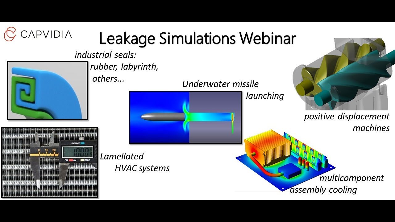 Webinar Promo - Leakage Simulations: CFD & FSI of Tight Clearances ...