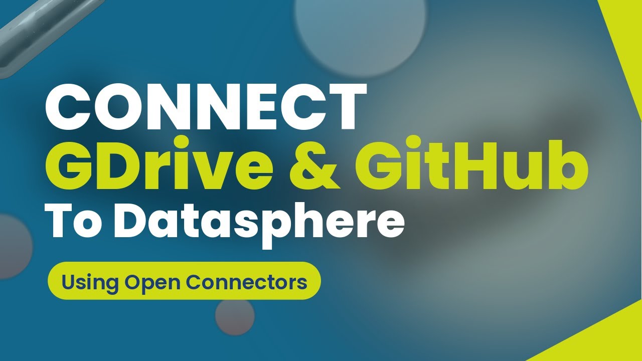 Connecting SAP Datasphere with Open connectors ! SAP Integration Suite ...