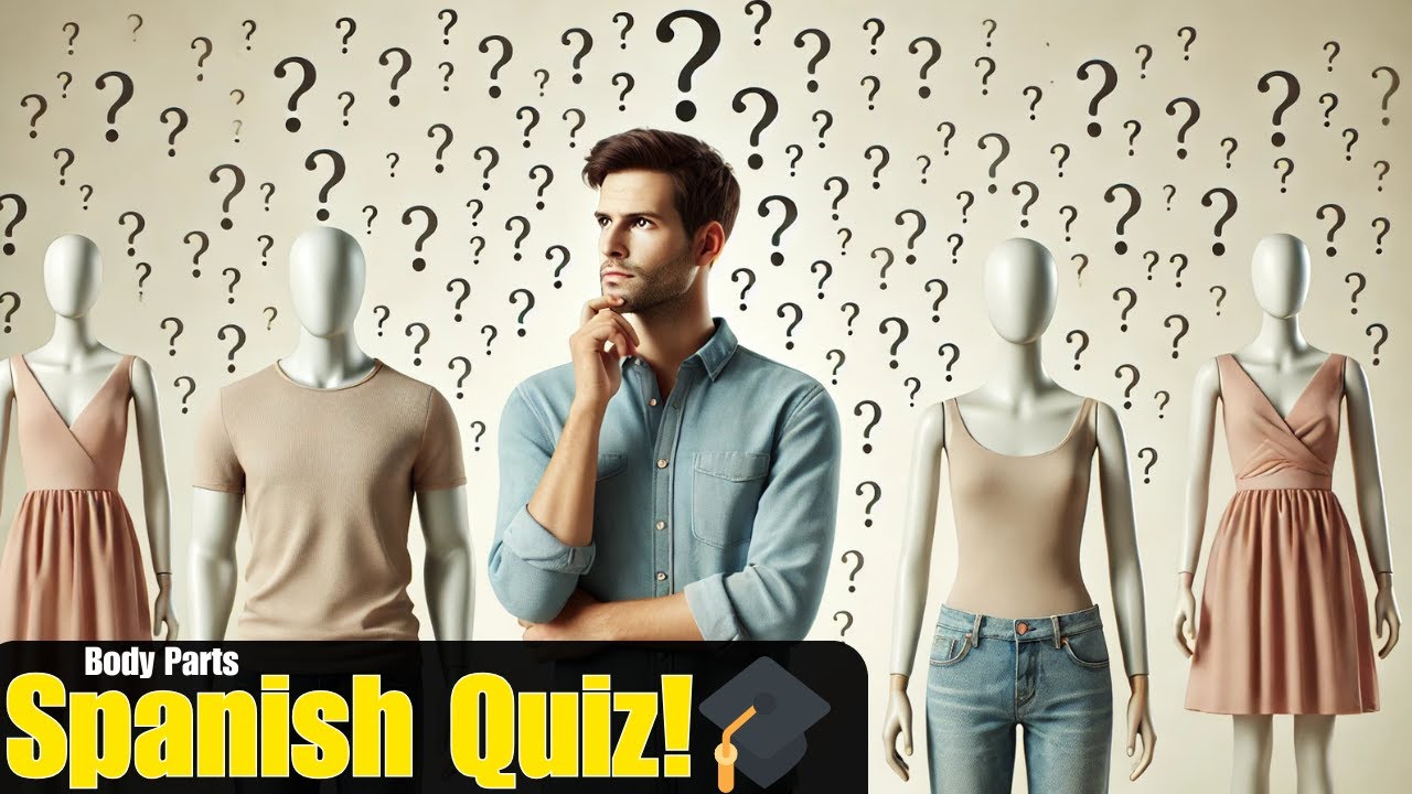 Spanish Quiz | Body Parts | Can You Pass The Test? Show Us! - YouTube